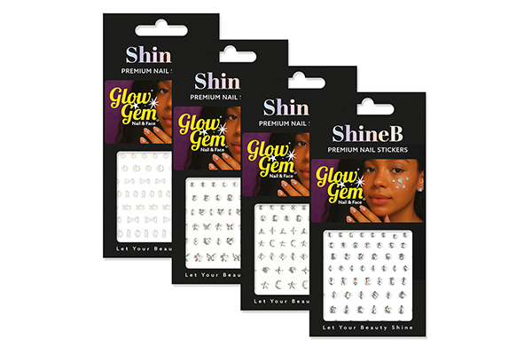 샤인비 GLOWGEM – 페이스&네일 스티커 > 뷰티/여성용품 | Kor-Net